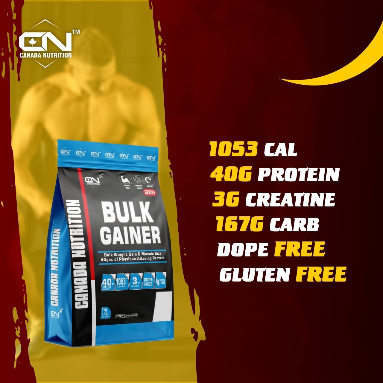Canada Nutrition Bulk Gainer 1Kg - Healthmaker