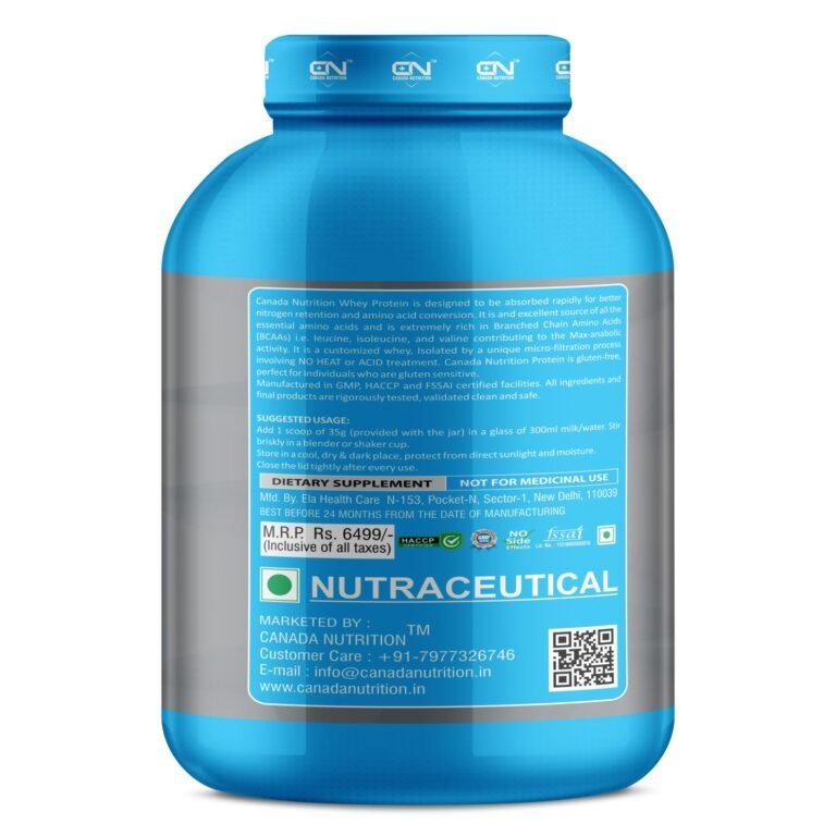 Canada Nutrition 100% Pure Whey Protein - Healthmaker
